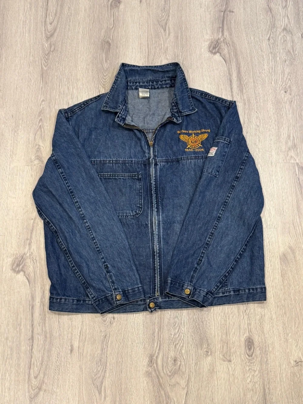 Jackets & Coats | Vintage Pointer Brand Denim Chore Jacket Made In Usa ...